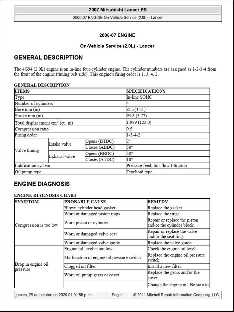 Lancer ES 2007 | PDF | Technology & Engineering