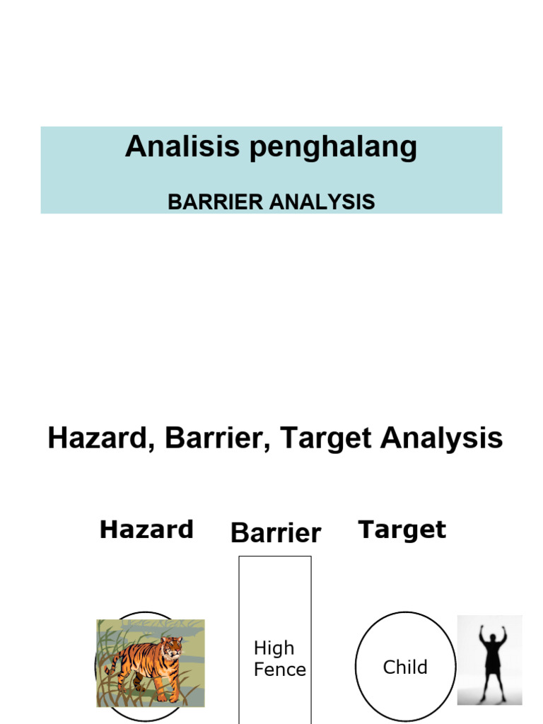 Analisis Penghalang untuk Keamanan Anak | PDF