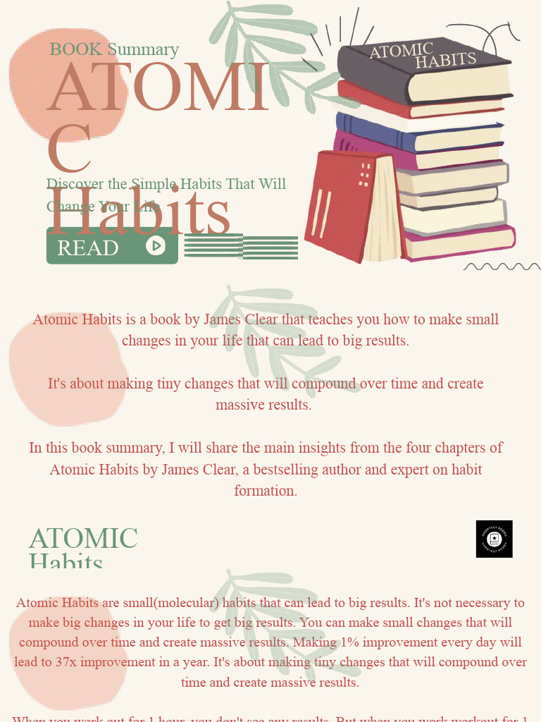 Atomic Habit Summary | PDF