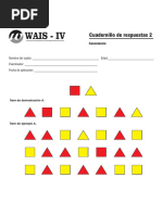 Protocolo Wais Iv Completo | PDF | Escala de inteligencia para adultos ...