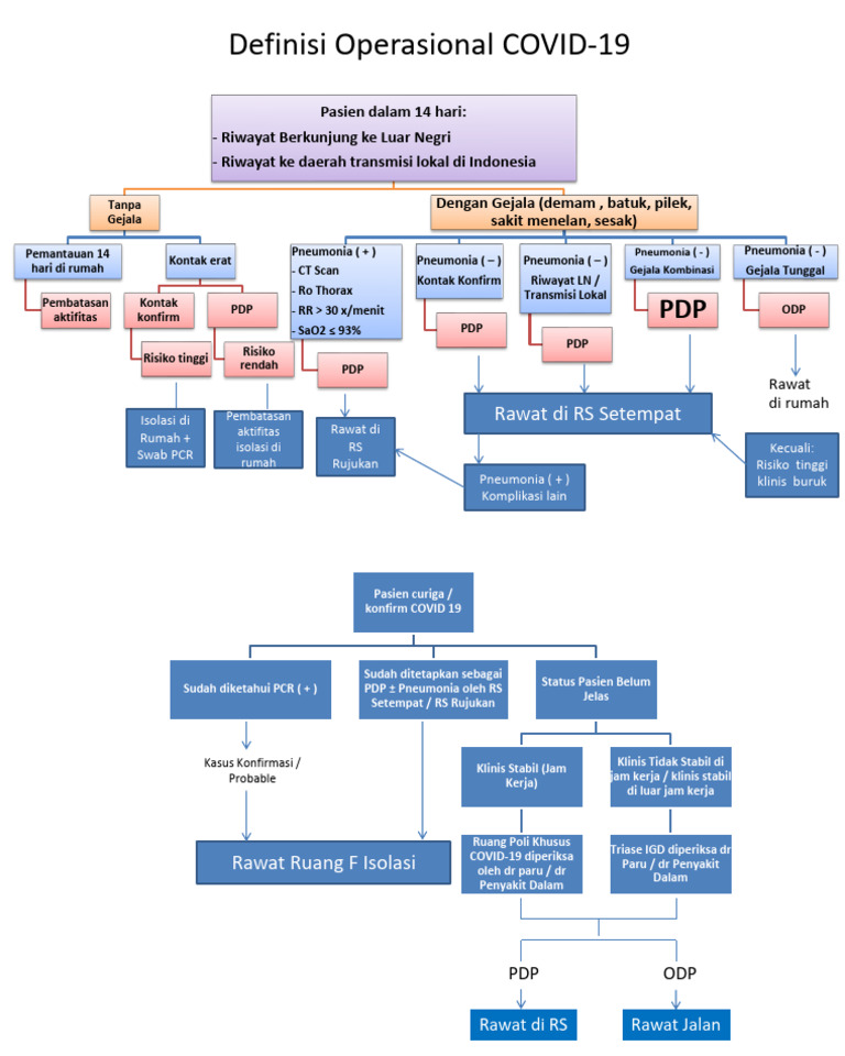 Definisi Operasional COVID-19 | PDF
