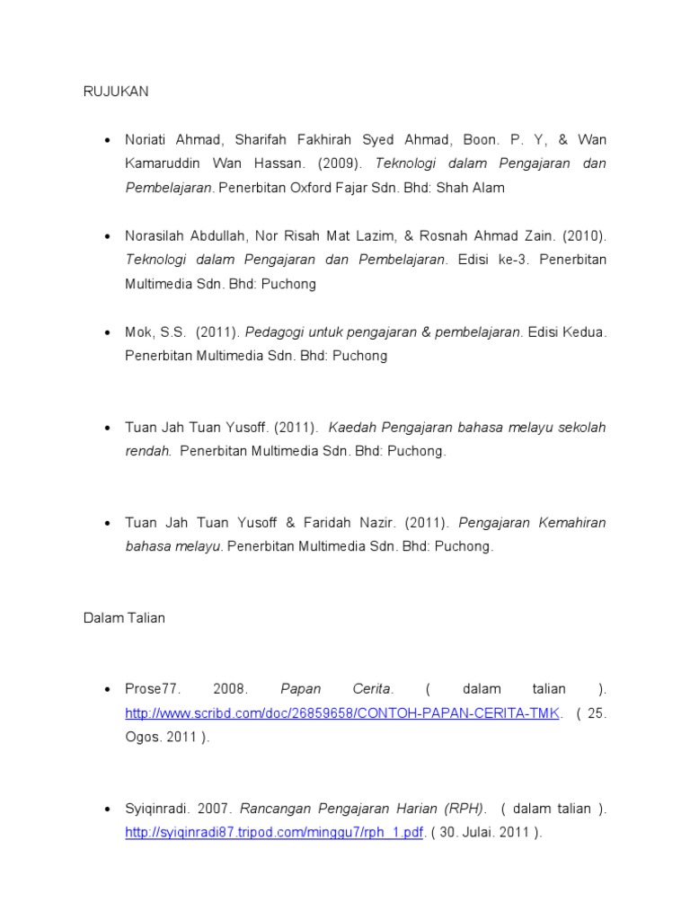 Rujukan Format Apa | PDF