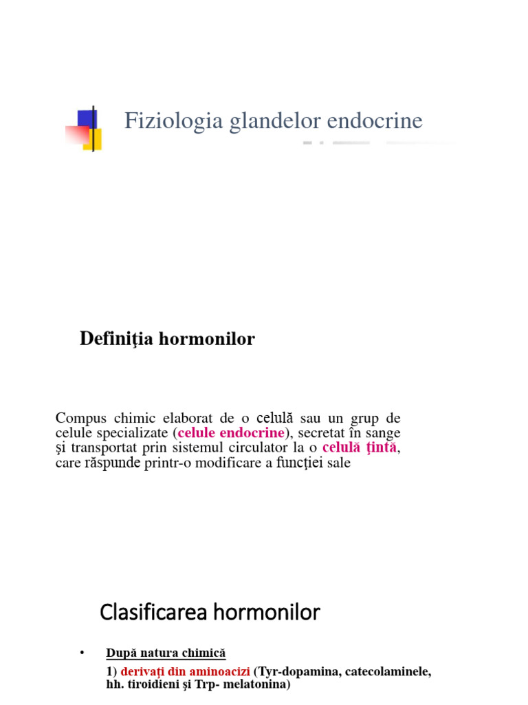 Hormonii 1 | PDF