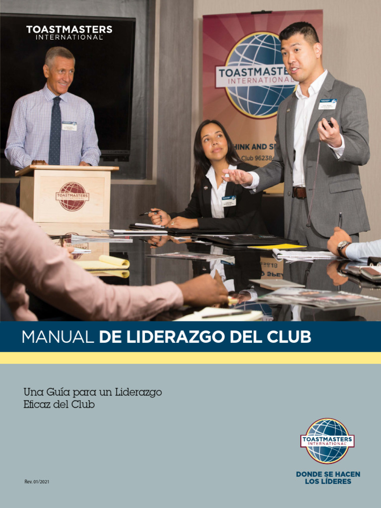 Toastmasters - Manual de Liderazgo Del Club | PDF | Crecimiento ...
