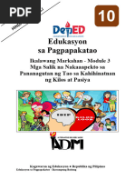 Q2 EsP 10 - Module 1 | PDF