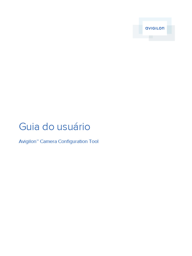 Avigilon Camera Config User Guide PT | PDF | Computadores