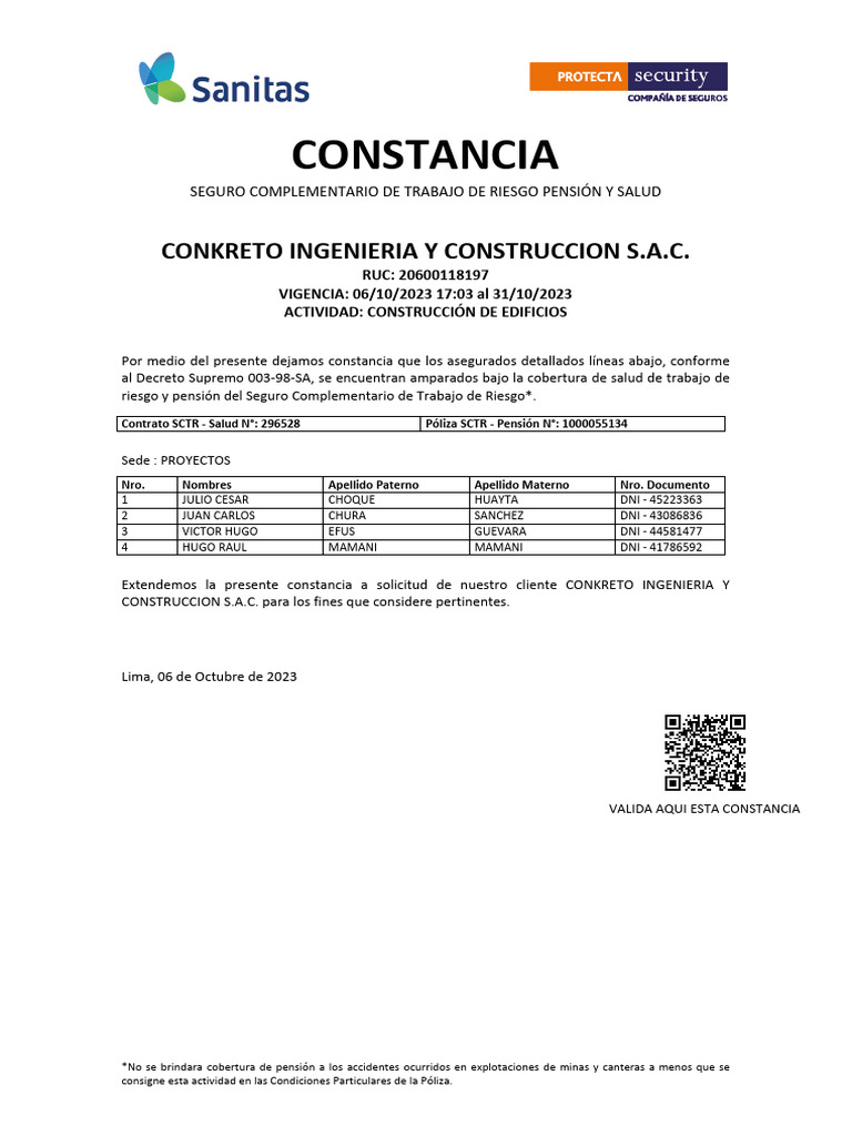 Constancia - 2023-10-06T170343.468 | PDF | Derecho
