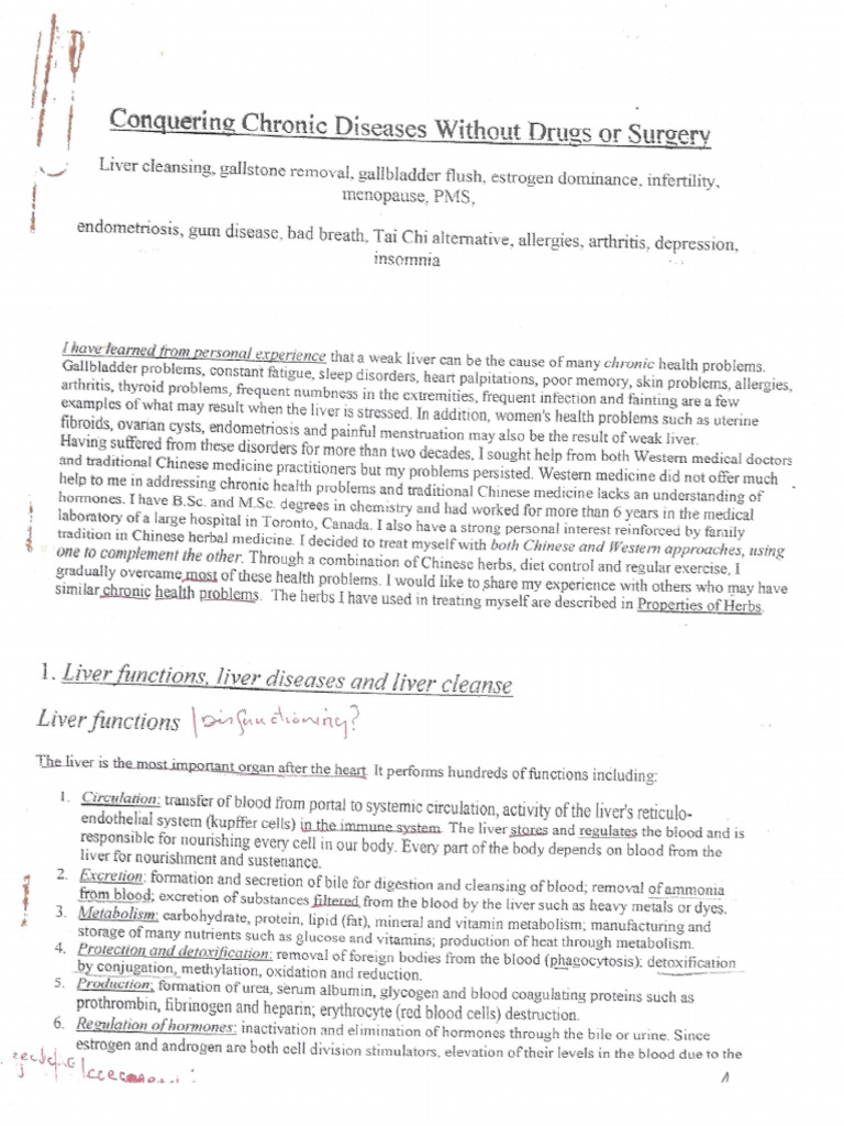 Liver Kidney Cleanse | PDF