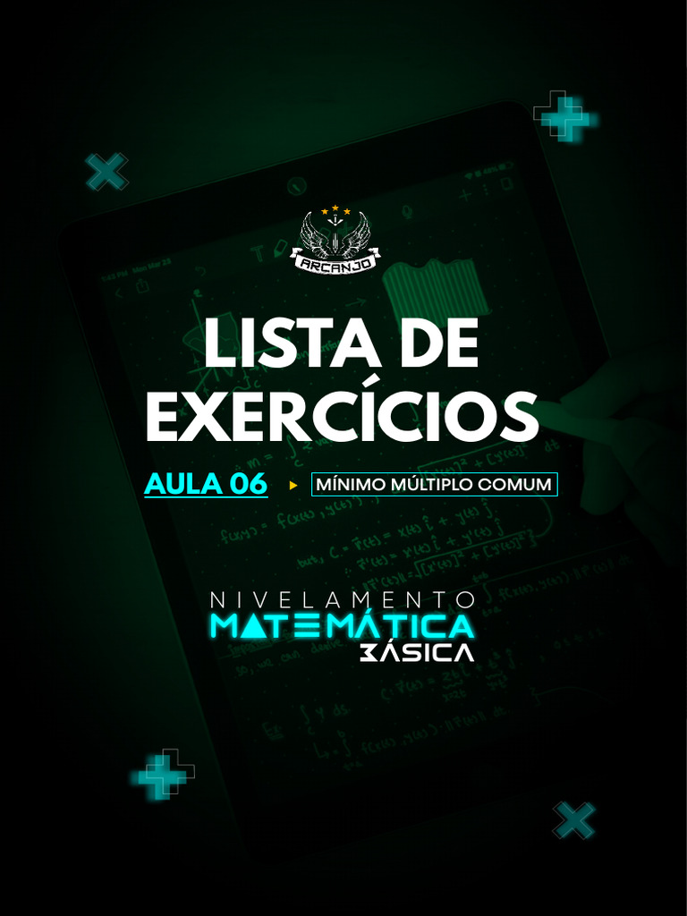 Aula 06 - Mínimo Múltiplo Comum | PDF