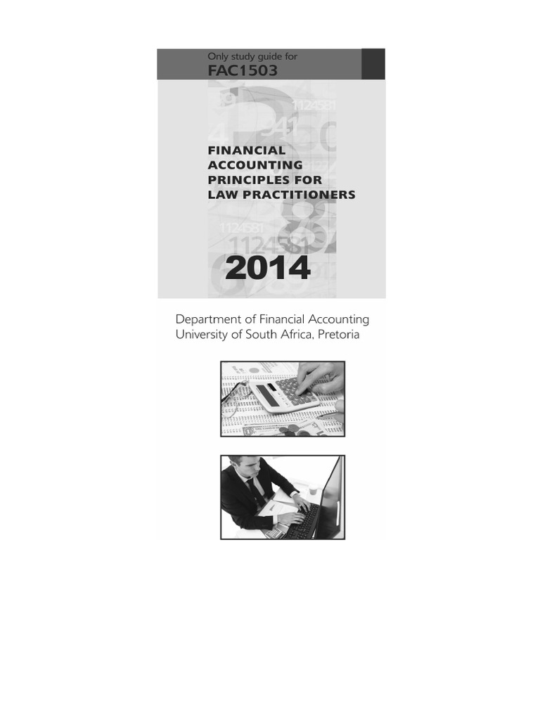 Financial Accounting For Lawyers (FAC 1503) | PDF