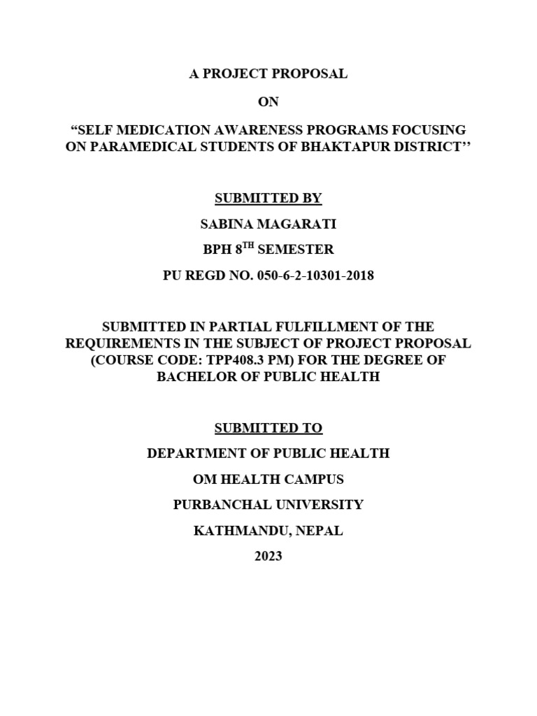 Project Proposal.. | PDF