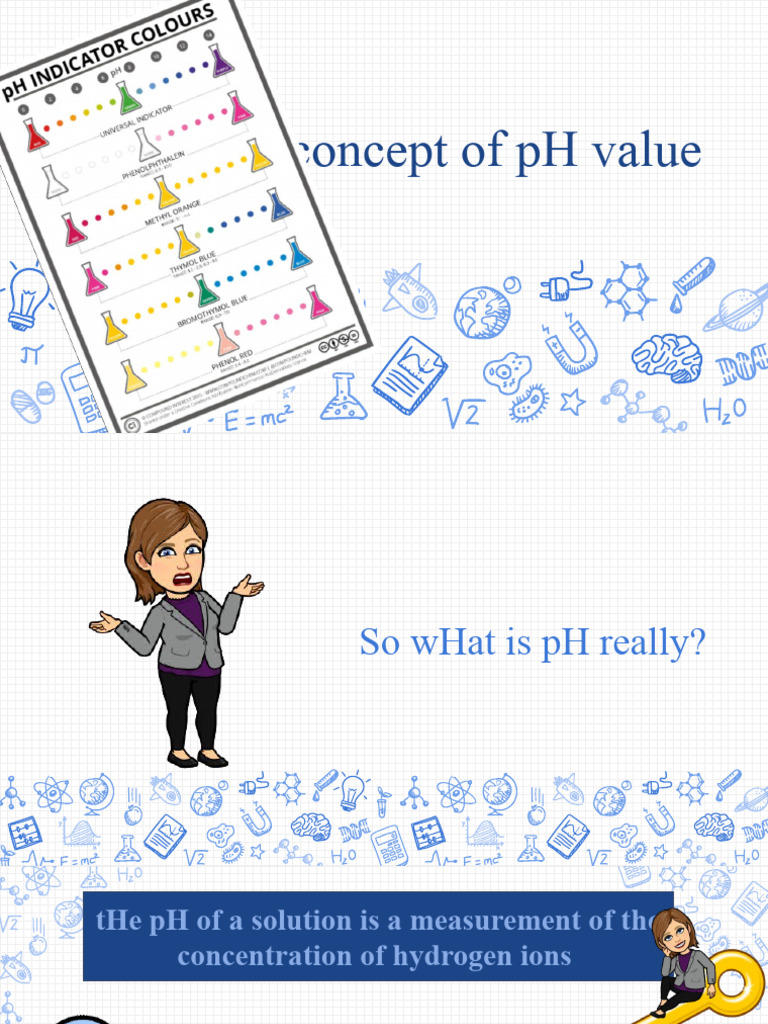 The Concept of PH Value | PDF | Ph | Acid