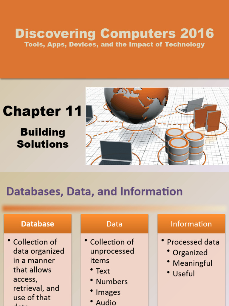 Discovering Computers 2016: Building Solutions | PDF