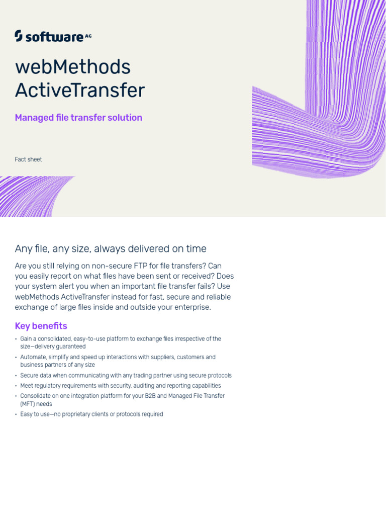 Fs Webmethods Activetransfer en | PDF | File Transfer Protocol | World ...