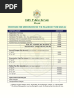 Cambridge Fee Structure 2025 26 | PDF | Fee