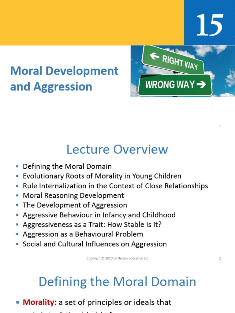 Chapter 15 - Moral Development and Aggression | PDF | Sympathy | Empathy