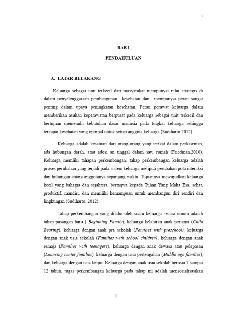 BAB I Oke | PDF | Kesehatan Holistik