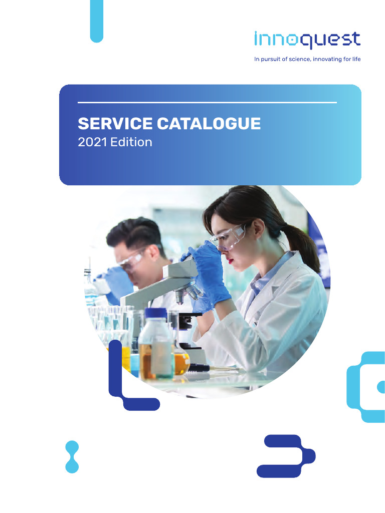 Innoquest 2021 Service Catalogue | PDF