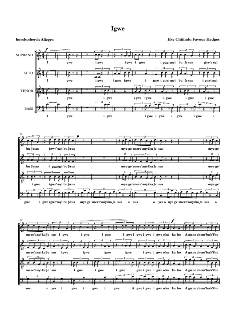 Igwe by Eke Chijindu Favour Hedges | PDF