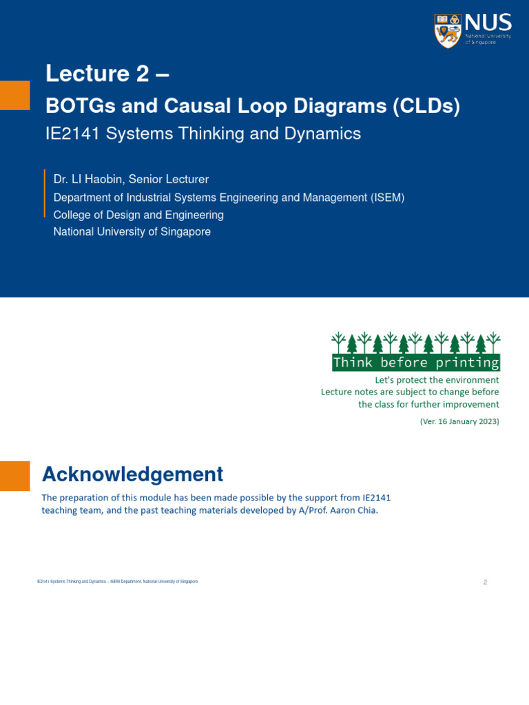 Understanding Causal Loop Diagrams | PDF | Career & Growth | Technology ...