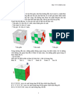 cách giải RUBIK 3x3 | PDF