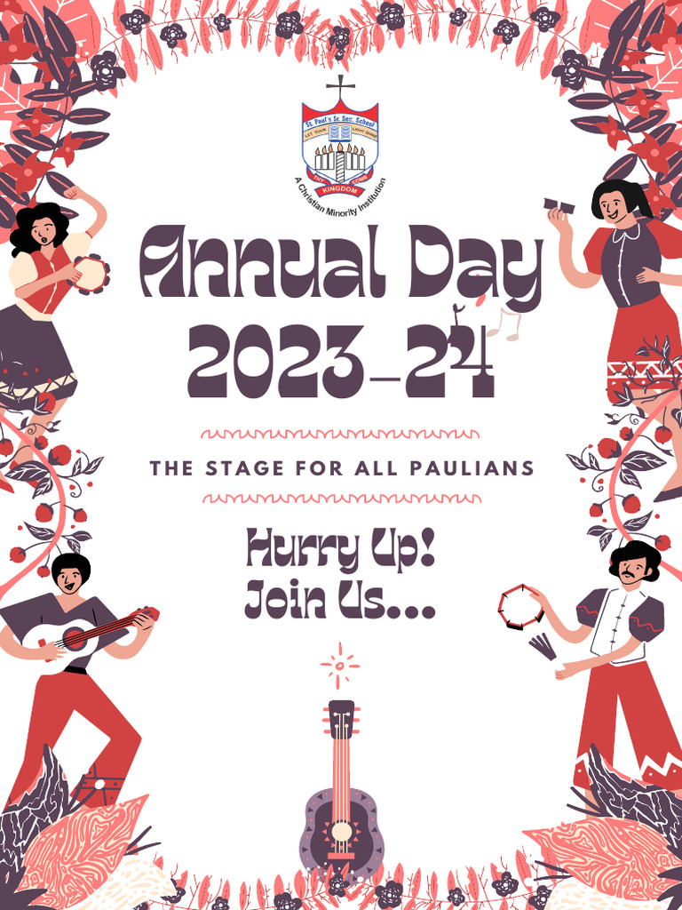 Annual Day Participation Poster | PDF