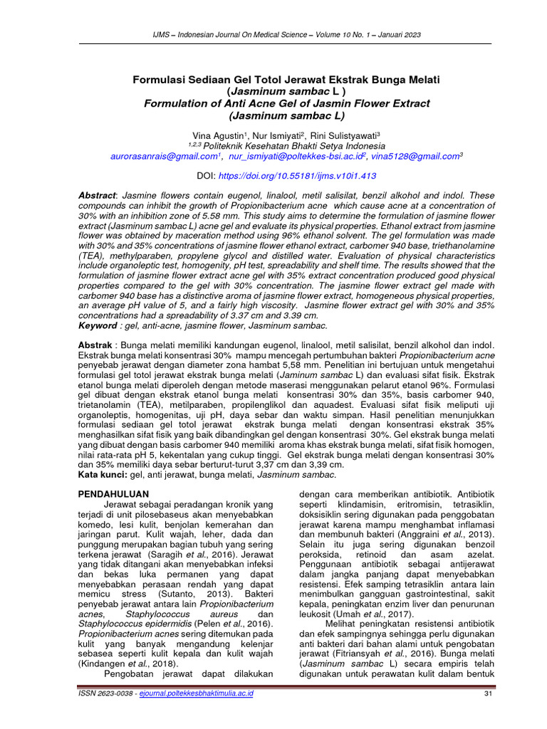 Jurnal Kosme | PDF | Chemical Substances | Chemistry