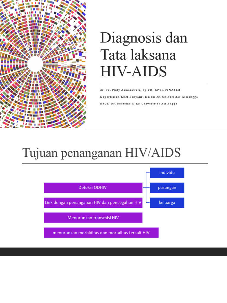 Tata Laksana HIV-AIDS (OJT Triple Eliminasi 2023) | PDF