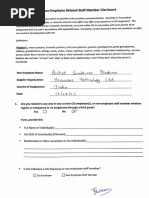 Employee Relatives Declaration Form | PDF