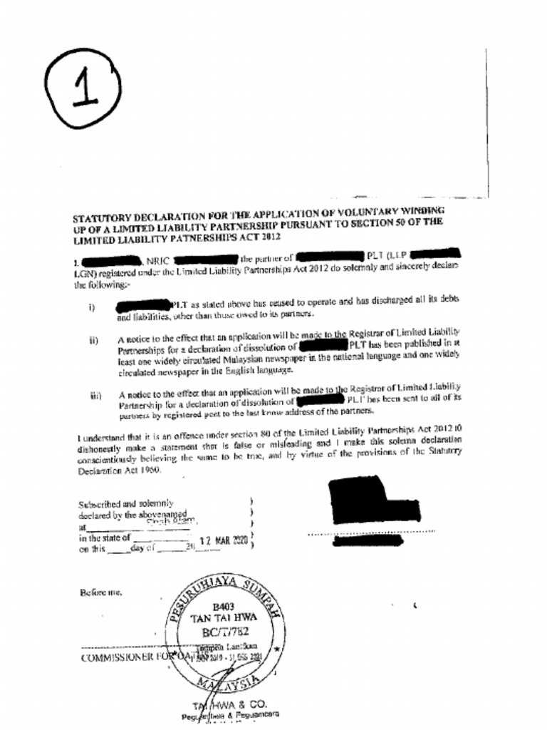 Winding Up PLT | PDF