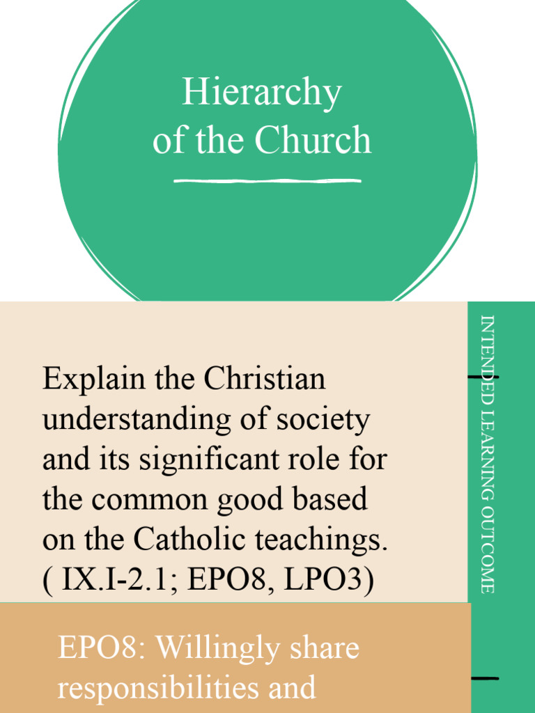 Hierarchy of The Church | PDF