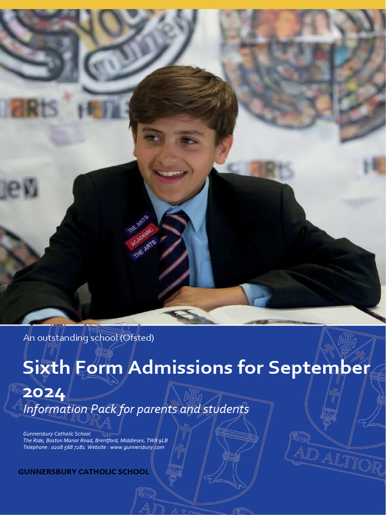 Sixth Form Application Form External 2024.307818664 | PDF | Mathematics ...