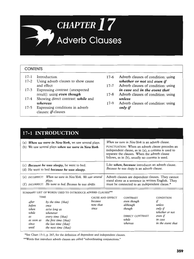 Pertemuan 6 Adverb Clause Pdf 8605