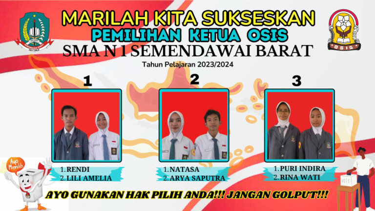 Banner Pemilu OSIS | PDF