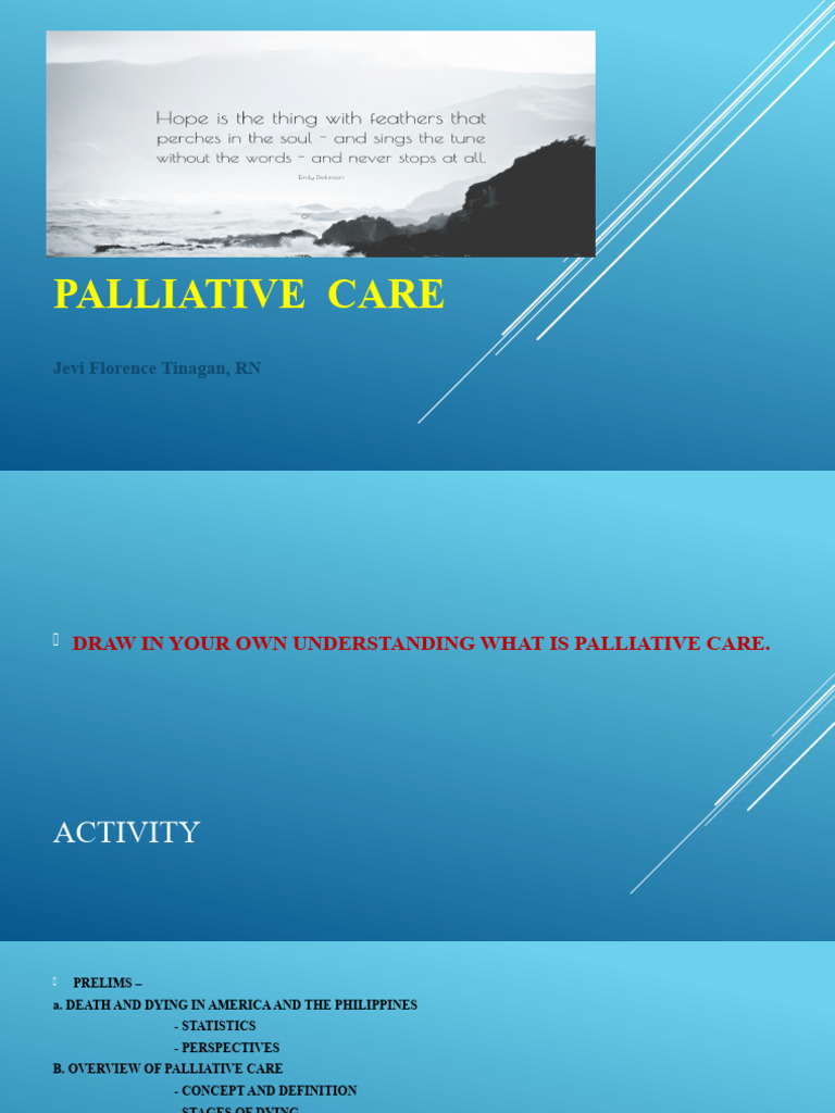 Introduction of Palliative Care | PDF