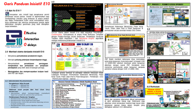 GP Inisiatif E10 | PDF