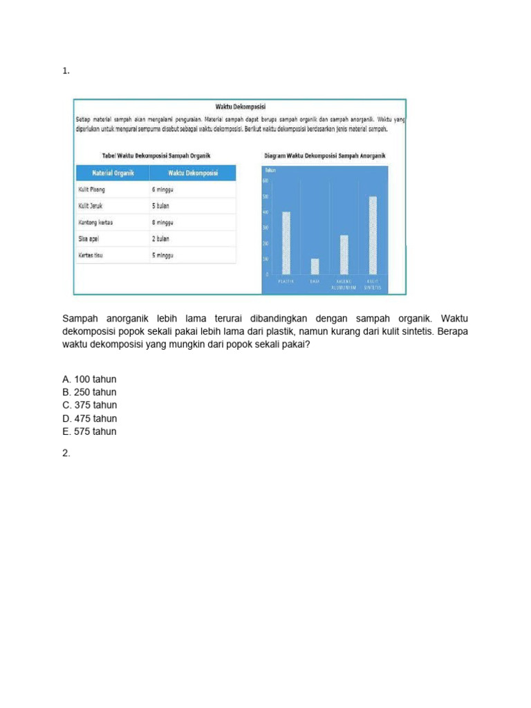 Soal AKM Matematika | PDF | Seni & Disiplin Bahasa