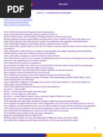 Session 11 Life Sciences Learner Notes Nervous System Ammended | PDF ...