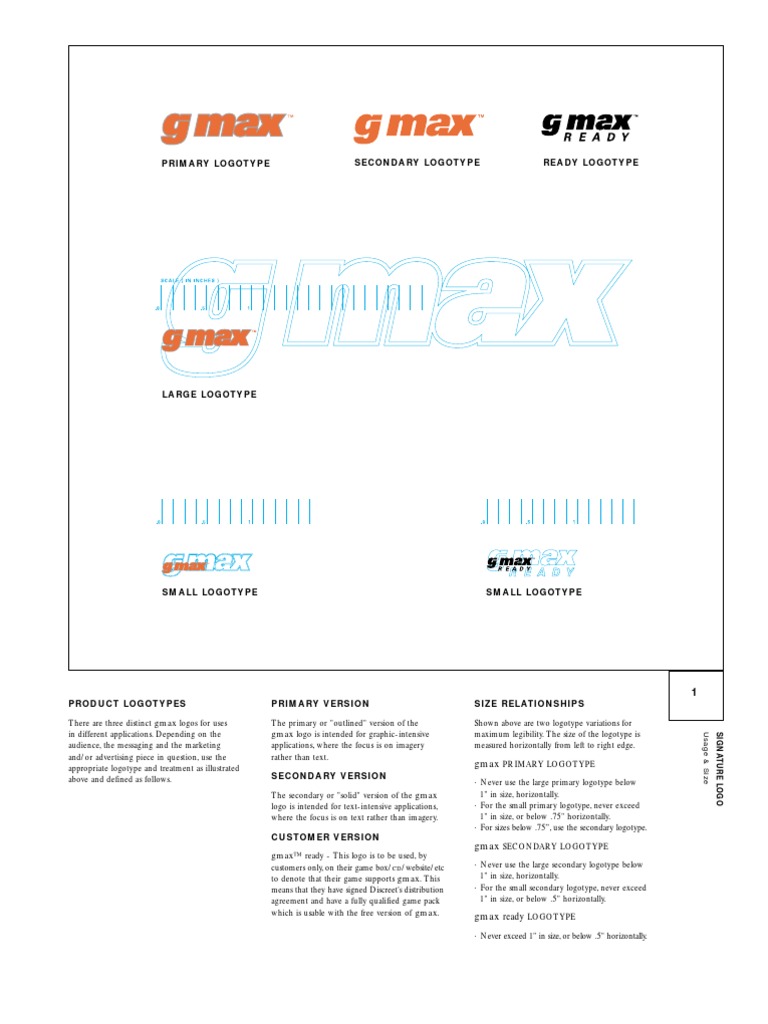 Gmax | PDF | Logos | Color