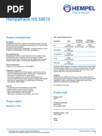 Hempel Versiline Cui 56990 | PDF | Abrasive | Coating