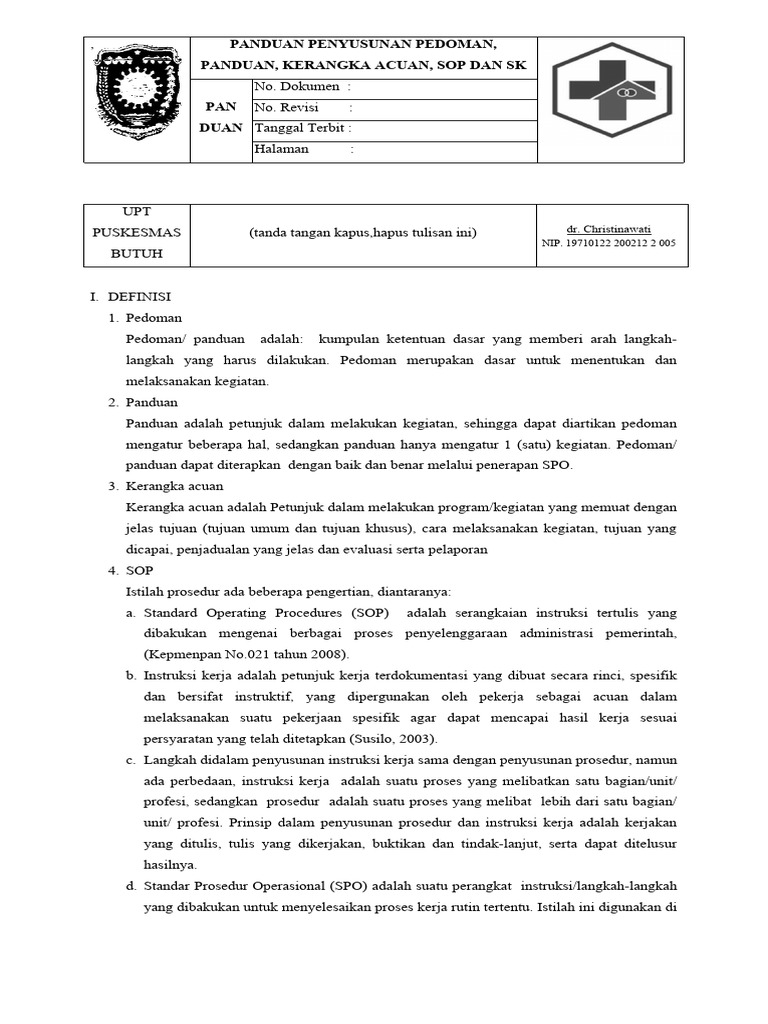 2 3 11 5 Panduan Penyusunan Dokumen Panduan Pedoman Kerangka Acuan Sop ... 2 3 11 5 Panduan Penyusunan Dokumen Panduan Pedoman Kerangka Acuan Sop ...