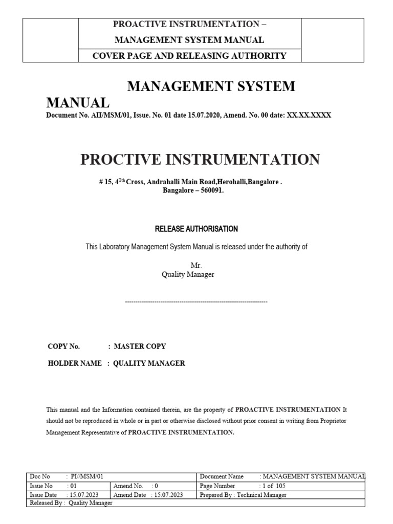 MSM 2023 Proactive | PDF