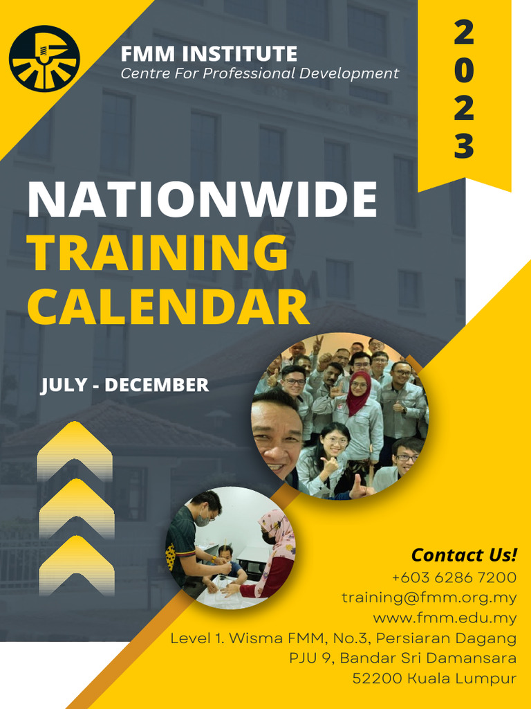 FMM Institute Nationwide Calendar | PDF | Occupational Safety And ...