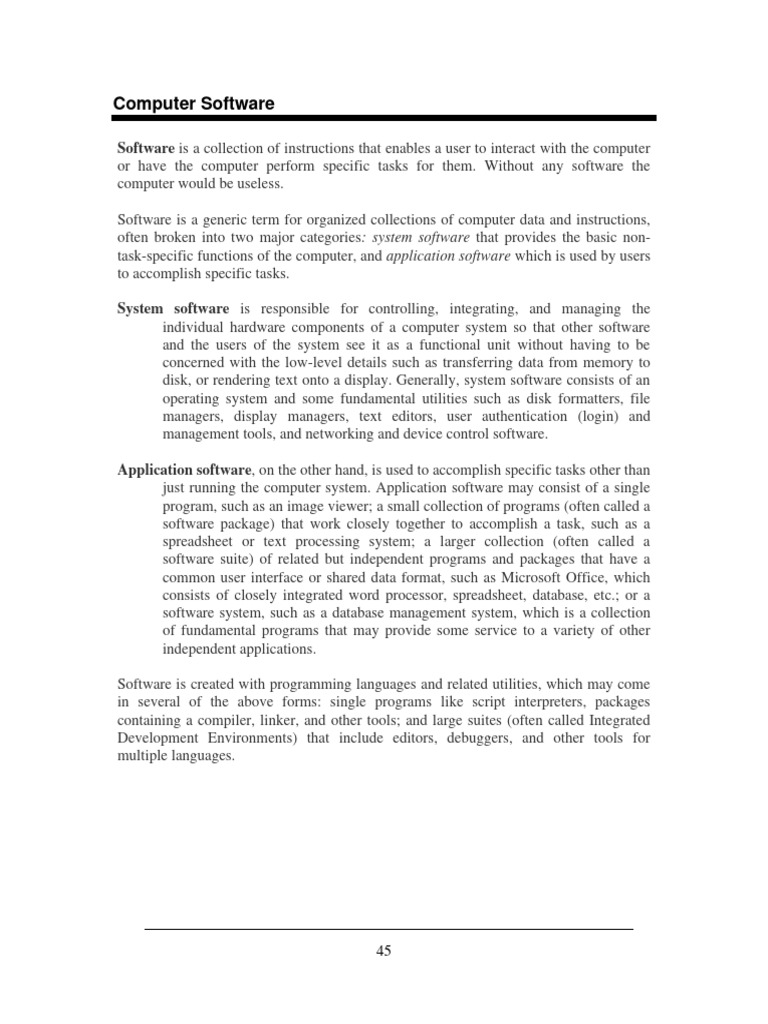 H Computer Software | PDF | Malware | Operating System