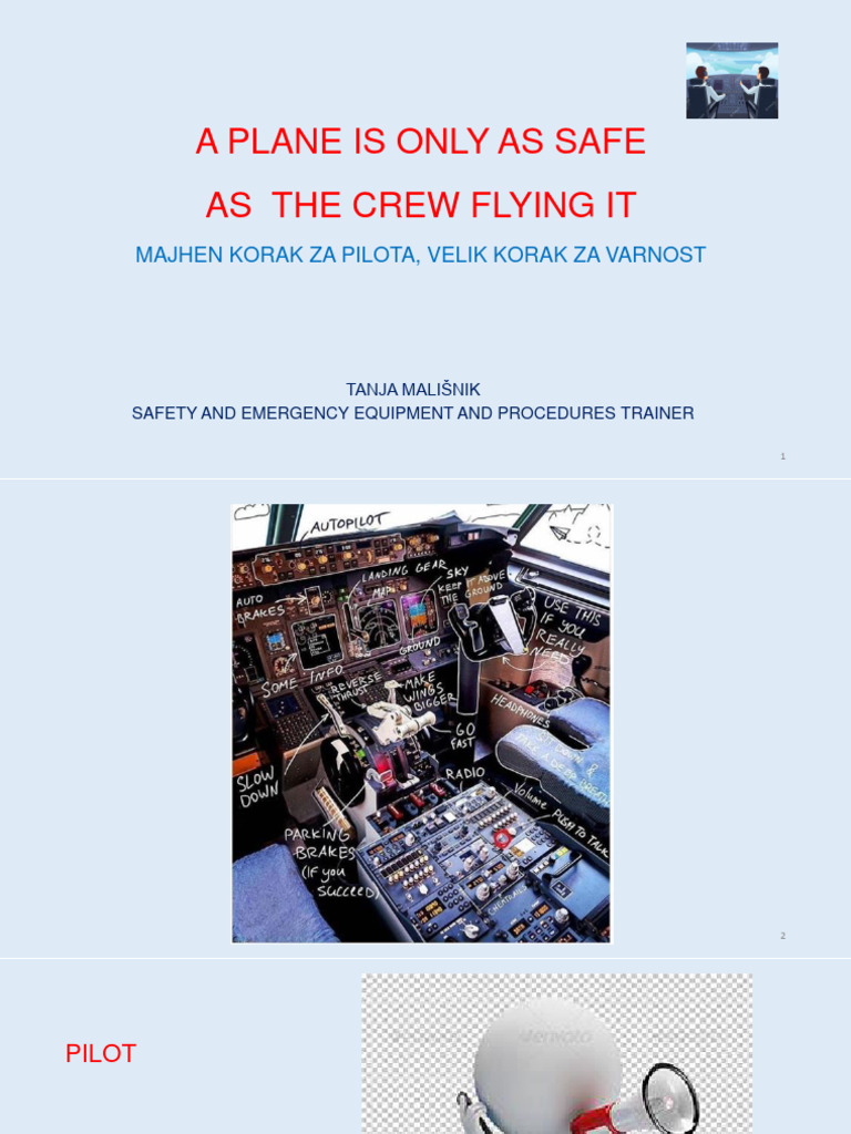 10 - Mališnik - Majhen Korak Za Pilota, Velik Korak Za Varnost | PDF