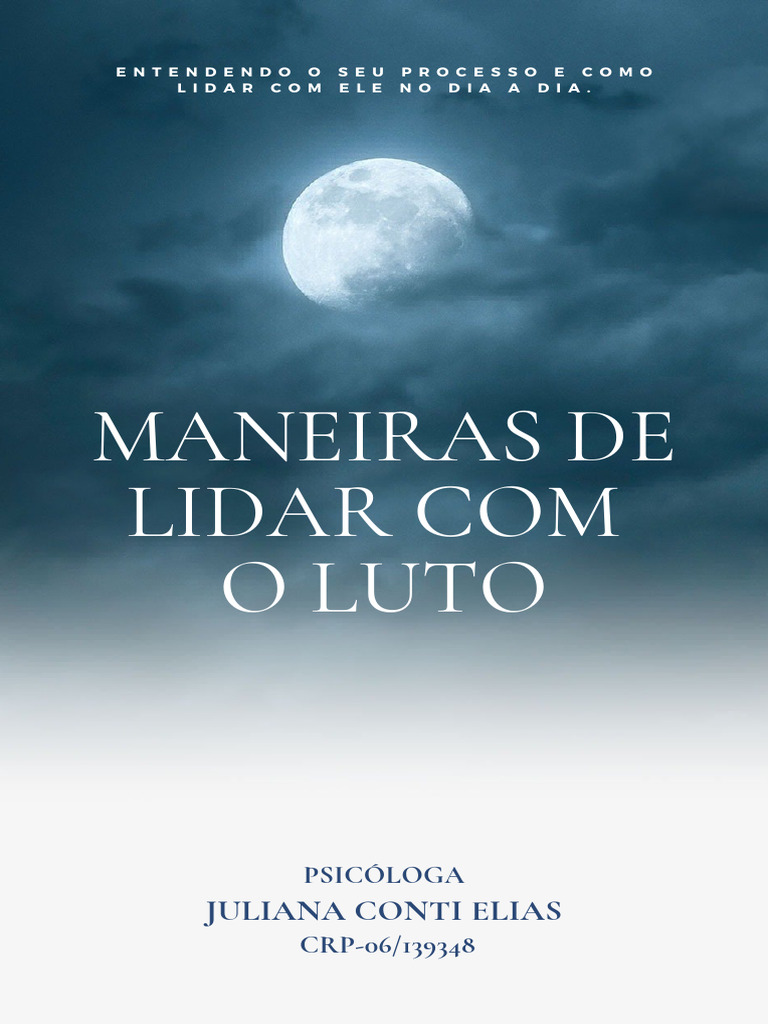 Maneiras de Lidar Com o Luto | PDF | Dor | Psicologia