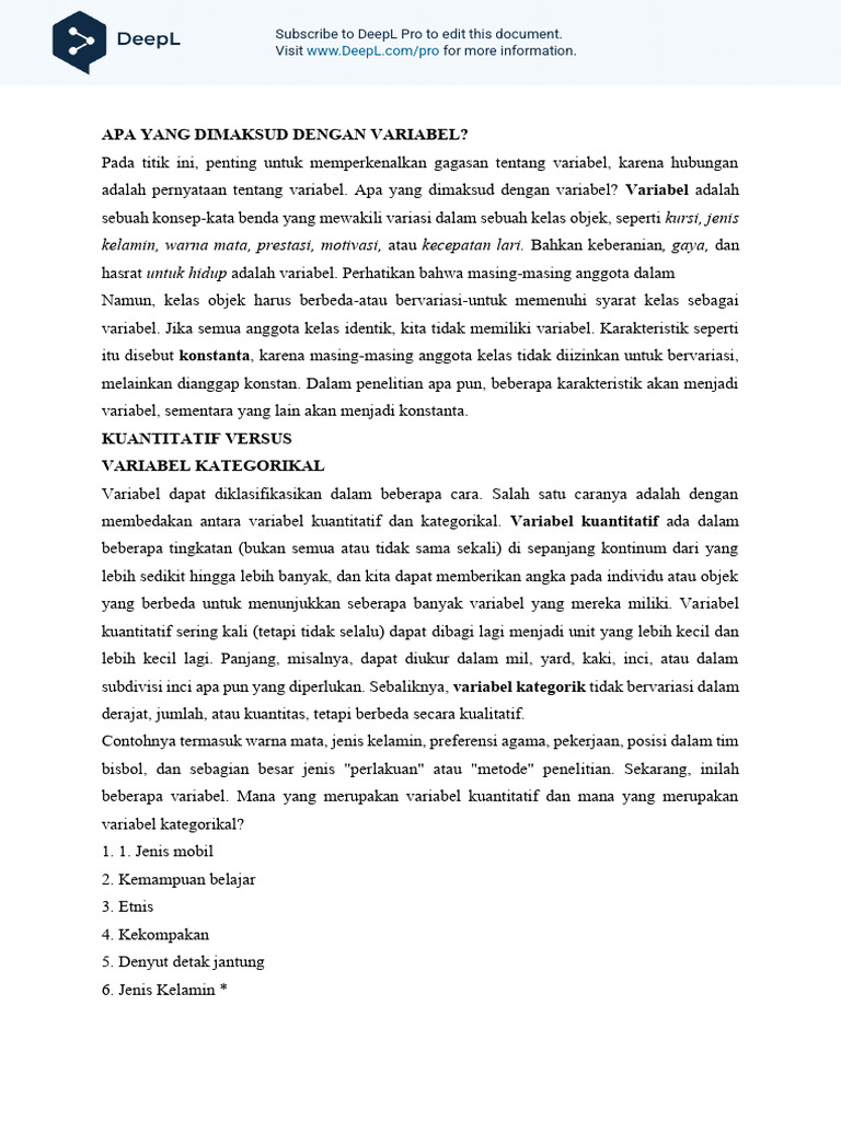 What Is A Variable Id Pdf