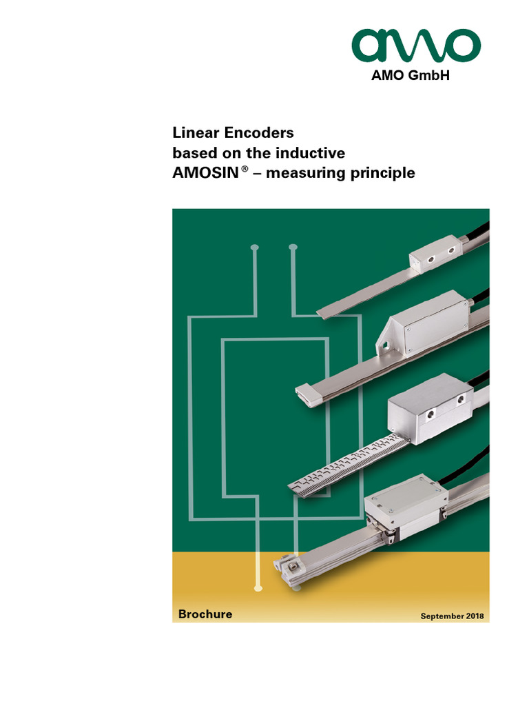 AMO GMBH - 1255440-00 - Linear - Encoders | PDF