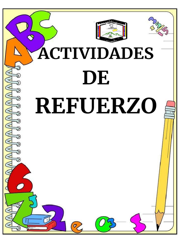 Actividades de Refuerzo. 3er Grado | PDF