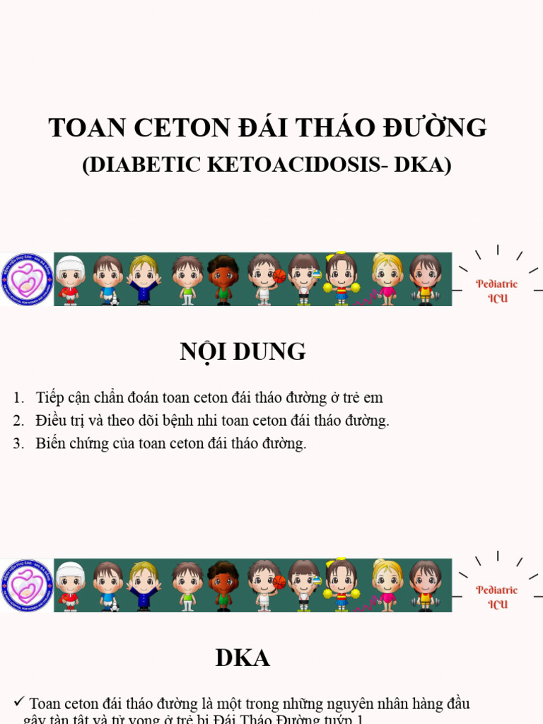 Toan Ceton Đái Tháo Đư NG: (Diabetic Ketoacidosis-Dka) | PDF